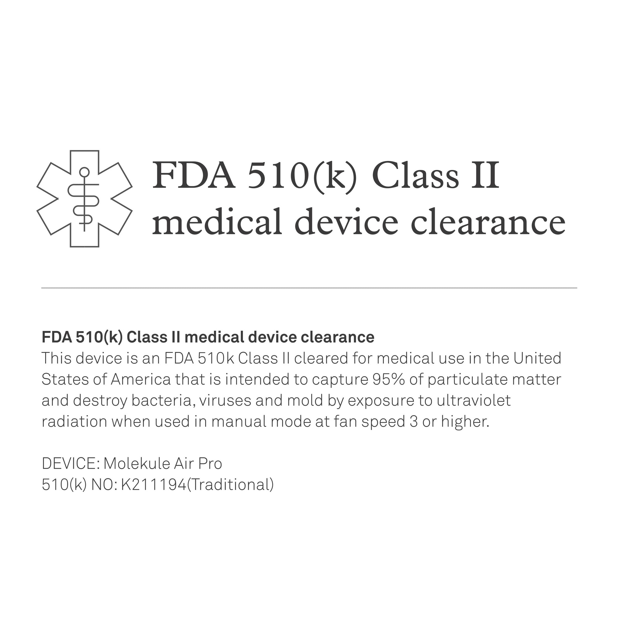 Molekule Air Pro Filter | FDA-cleared PECO-HEPA Replacement Filter
